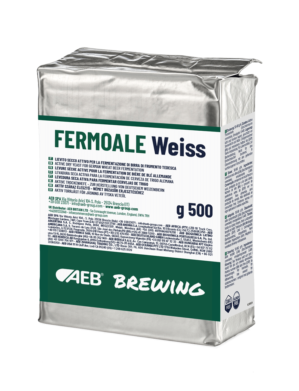 Fermoale weiss for brewing - MAIN FERMENTATION for brewing | AEB