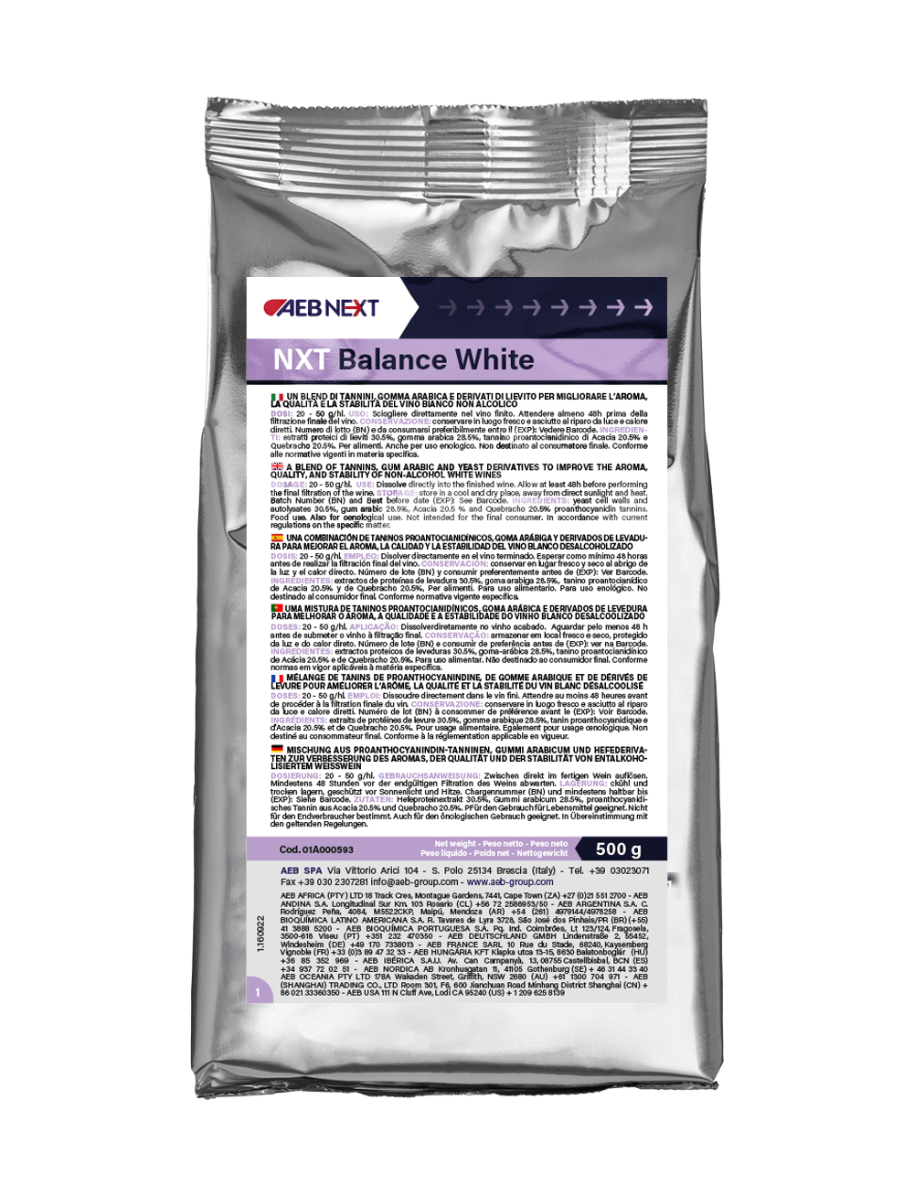 Nxt balance white - STABILIZERS | AEB