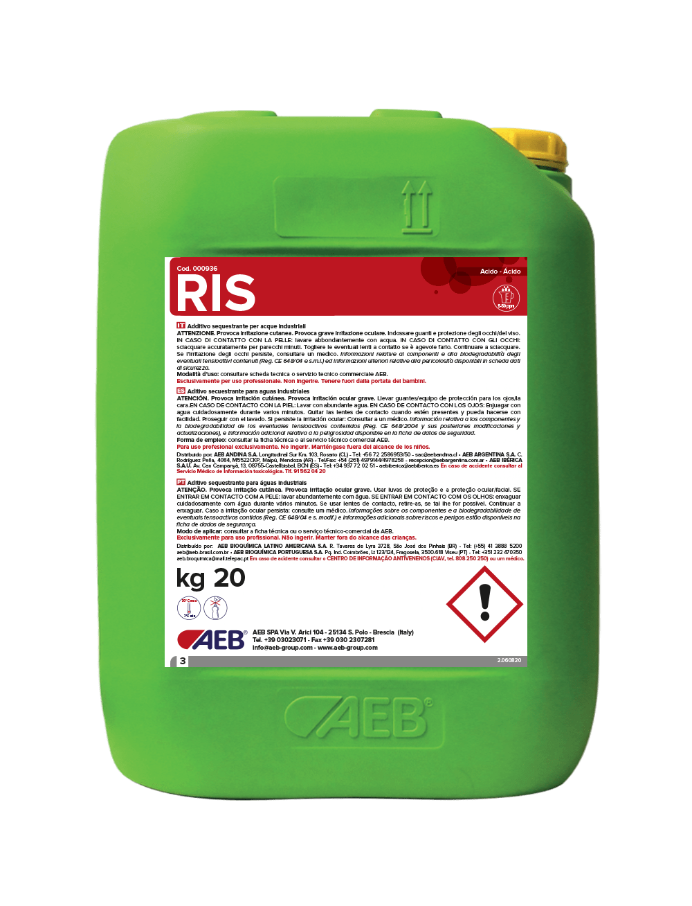 Ris for food use - Rinse coadjuvants for food use | AEB