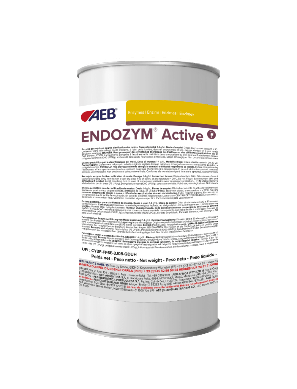 Endozym® active para vino - CLARIFICACIÓN Para Vino | AEB